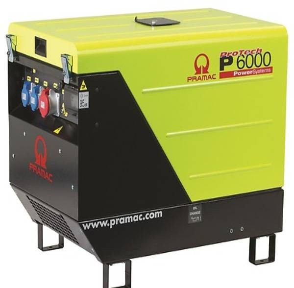 AGREGAT PRĄDOTWÓRCZY PRAMAC P6000 3-FAZ. 400 V - Intersprzęt