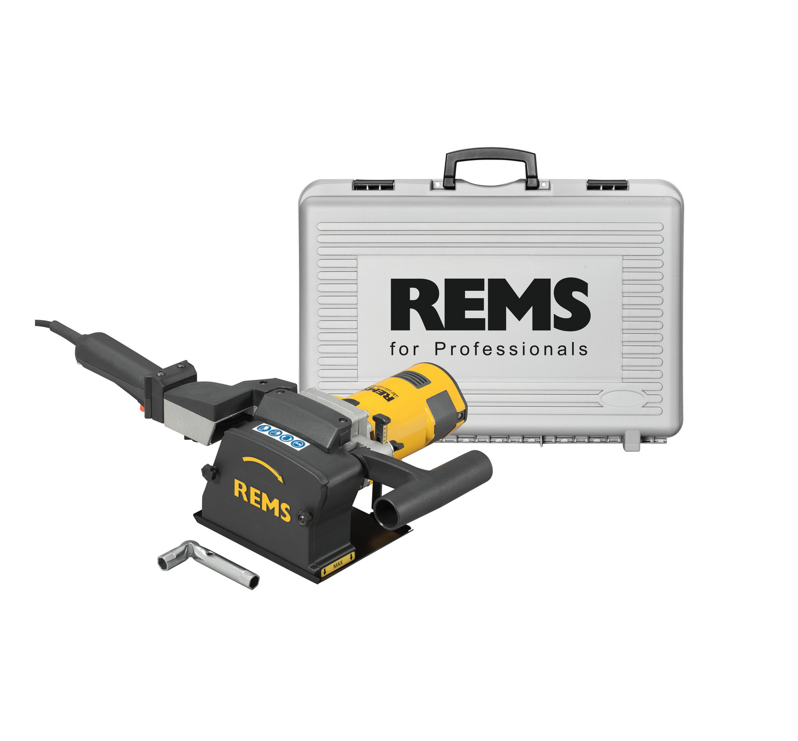 REMS KROKODIL 125 BASIC-PACK ELEKTRYCZNA DIAMENTOWA WYCINARKA ...